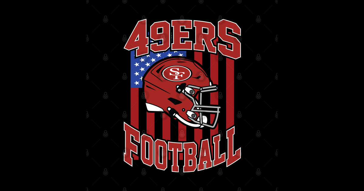Retro 49ers Football - 49ers Football - Posters and Art Prints | TeePublic