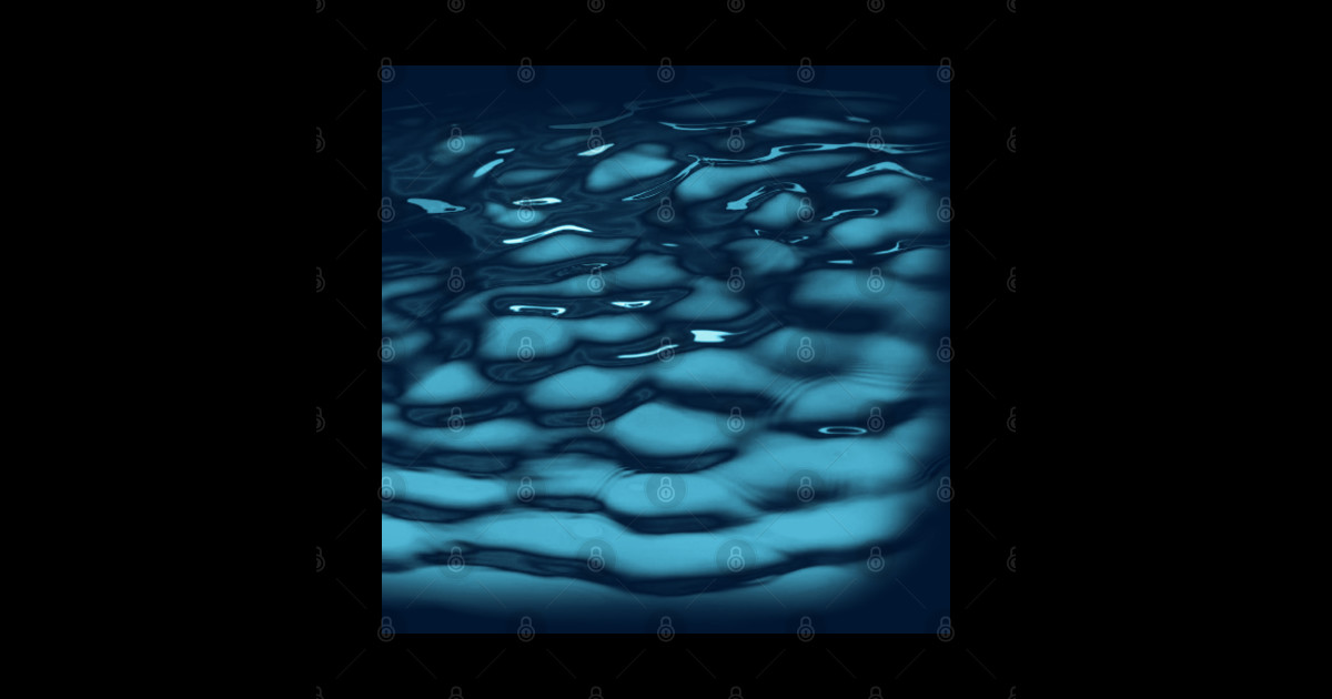 Blue Water - Loolyelzayat - Sticker | TeePublic