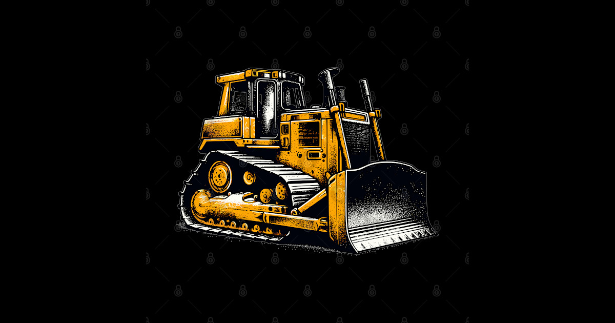 Bulldozer - Bulldozer - Sticker | TeePublic