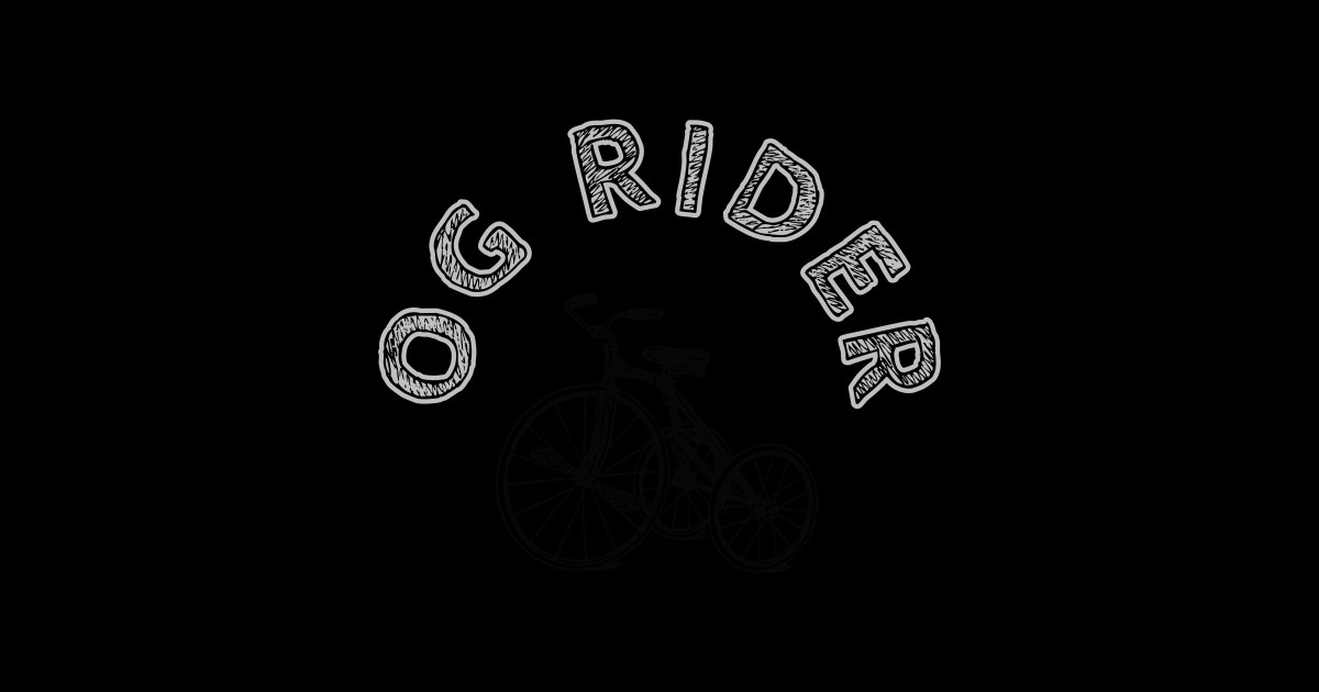 Bike Original Rider Black And White Circle Design - Bike Original Rider ...