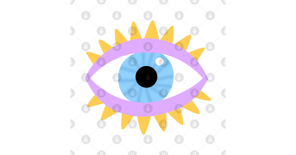cute evil eye - Cute Evil Eye - T-Shirt | TeePublic