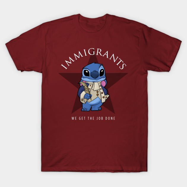 Hamil-Stitch - Hamilton - T-Shirt | TeePublic
