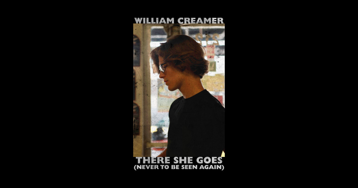 "There She Goes" Vintage - William Creamer - Sticker | TeePublic