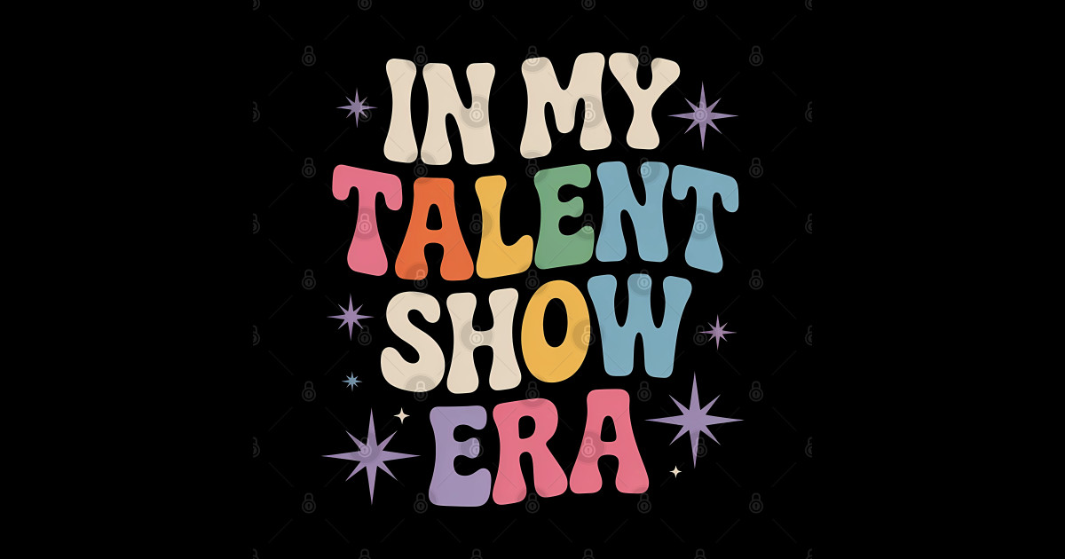 Retro Talent Show Era - Celebrating Creativity & Performance - In My ...