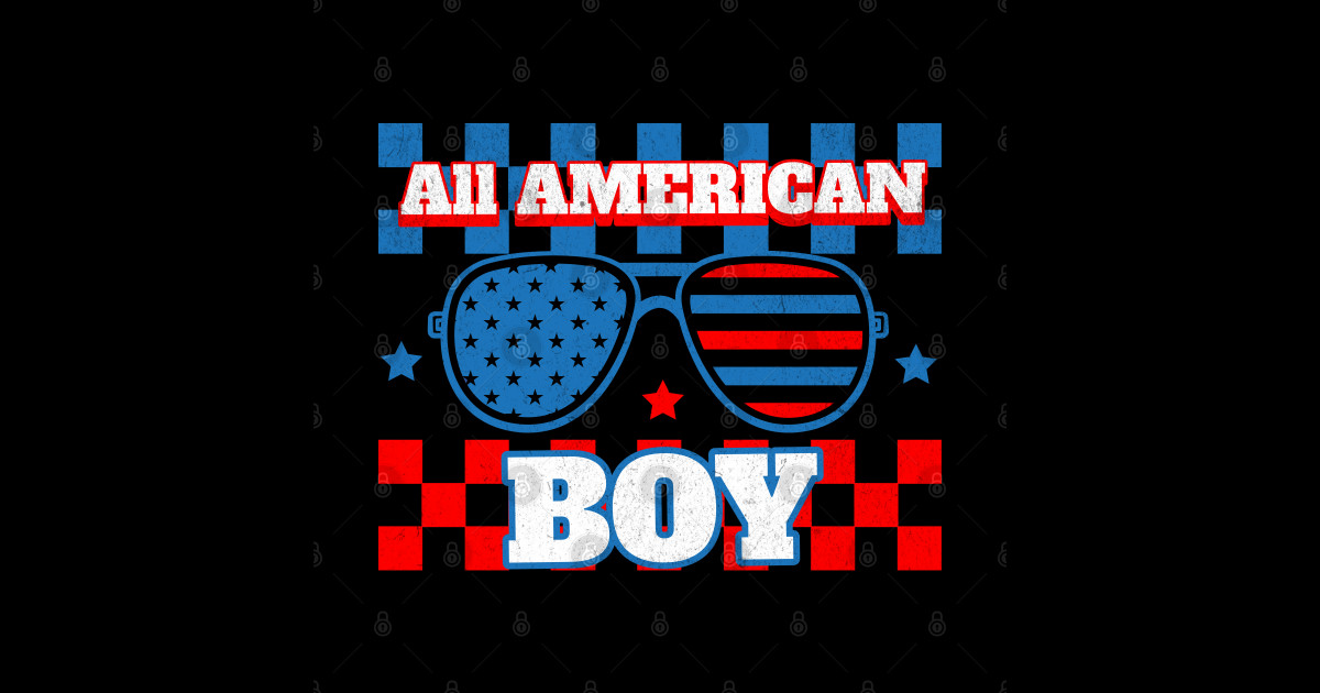 All American Boy 4th Of July USA Sunglasses Family Matching - All ...