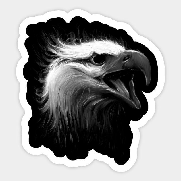 Eagle Eye - Eagle - Sticker | TeePublic