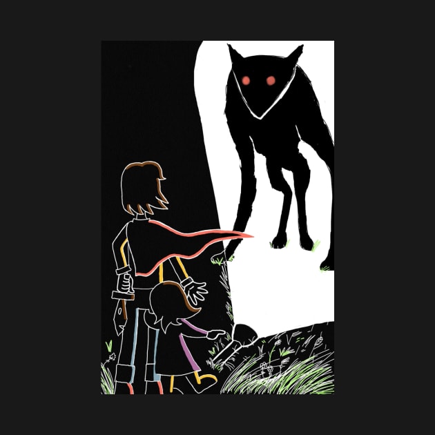 Negative Dog - Negative - T-Shirt | TeePublic