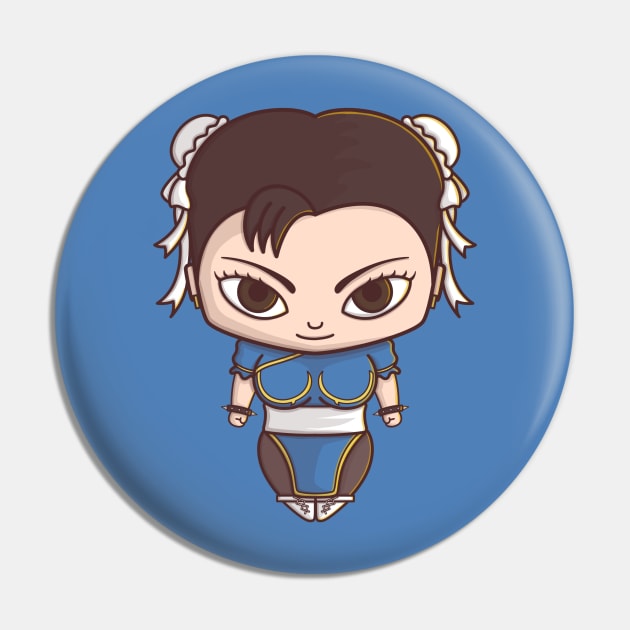 CHUN LI STREET FIGHTER - Streetfighter - Pin | TeePublic