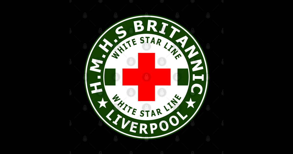 HMHS Britannic - White Star Line - Sticker | TeePublic