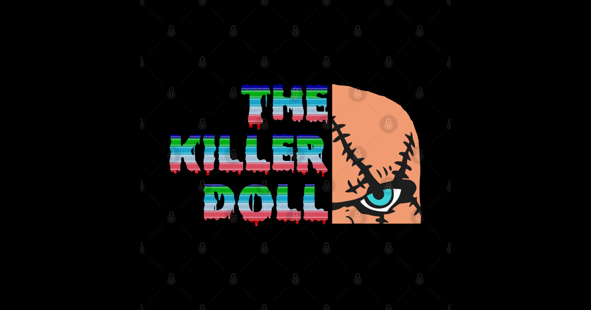 The Killer Doll - Chucky Face - Chucky - Posters and Art Prints | TeePublic