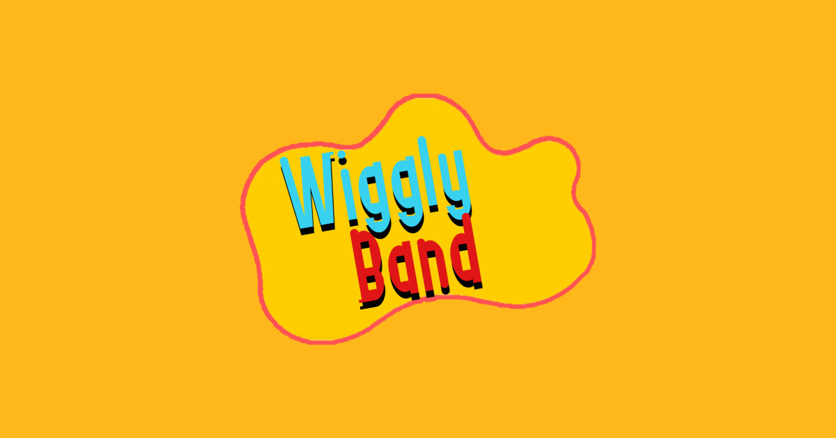 Yellow Skivvy With Outline - Wigglyband Official Skivvy - Kids T-Shirt ...