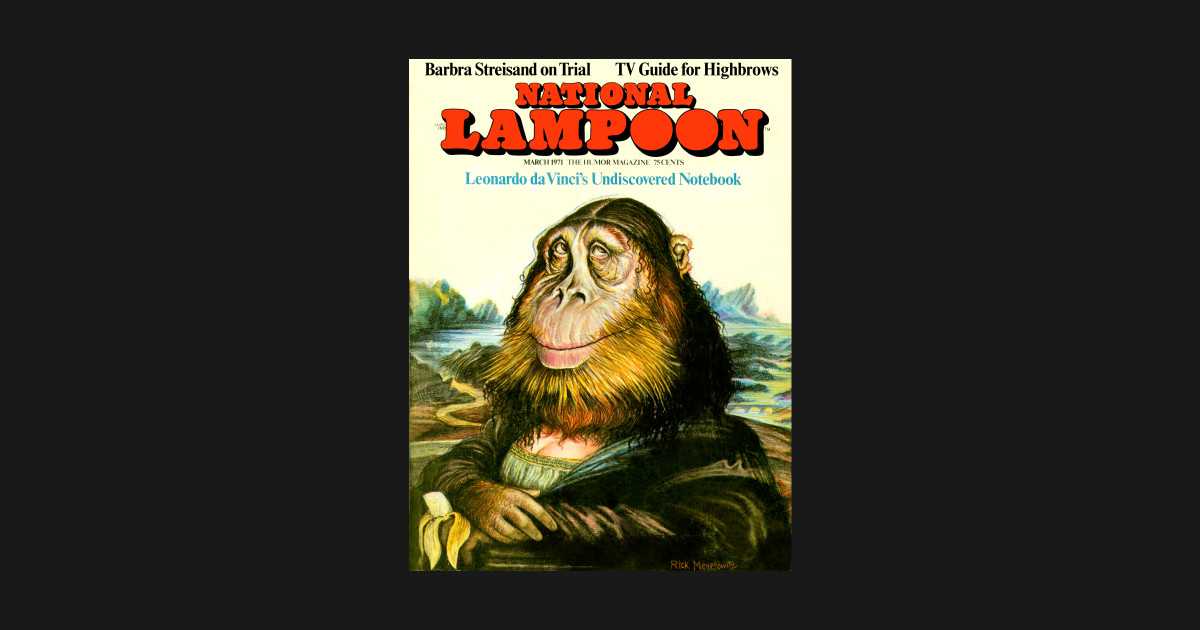 National Lampoon Leonardo da Vinci's Undiscovered Notebook Cover ...