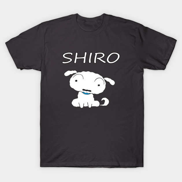 Shiro Shinchan pet dog Crayon Shin chan - Crayon Shin Chan - T-Shirt ...