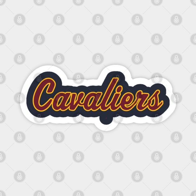 Cavaliers Script - Cleveland Cavaliers - Magnet | TeePublic