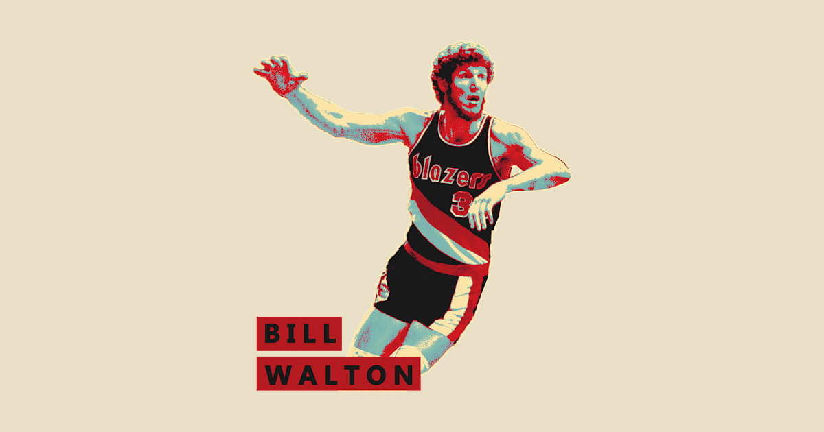 Bill Walton Pop Art - Bill Walton - T-Shirt | TeePublic