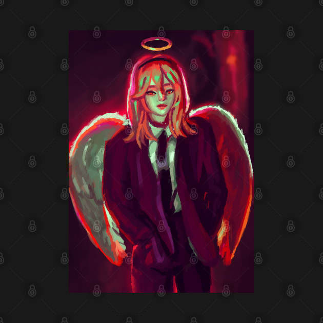 Angel Devil Csm Poster Anime Fan Art Angel Devil Csm T Shirt Teepublic
