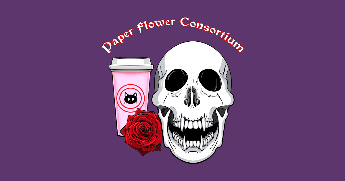 Paper Flower Consortium_Sticker - Vampires - T-Shirt | TeePublic