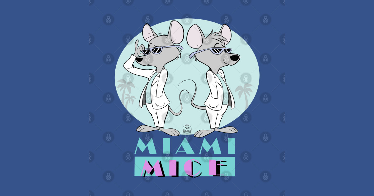 Miami Mice (Miami Vice parody) - Miami Vice - T-Shirt | TeePublic