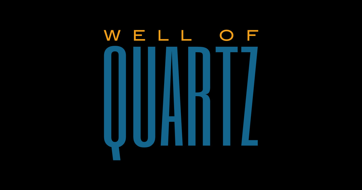 Geology Pun Well of Quartz - Geology - Sticker | TeePublic