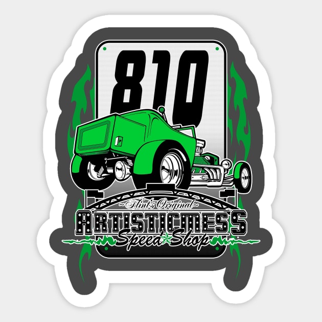 Speed Shop Design - Speed Shop - Sticker | TeePublic