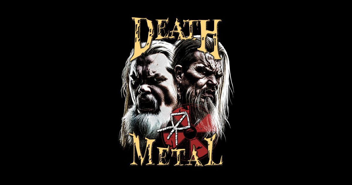 Viking Death Metal - Death Metal - T-Shirt | TeePublic