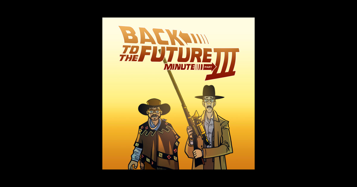 BTTF Minute - S3 Square - Bttf Minute - Sticker | TeePublic