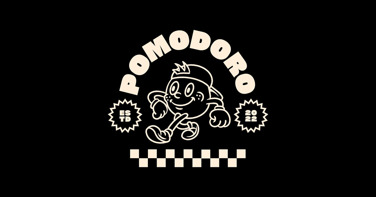 POMODORO TECHNIQUE - Pomodoro - Sticker | TeePublic