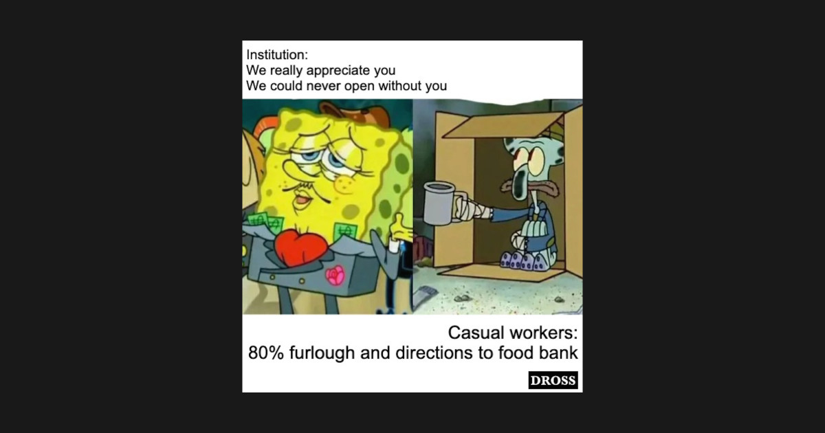 Insincere Spongebob Meme - Invigilator Memes - T-Shirt | TeePublic