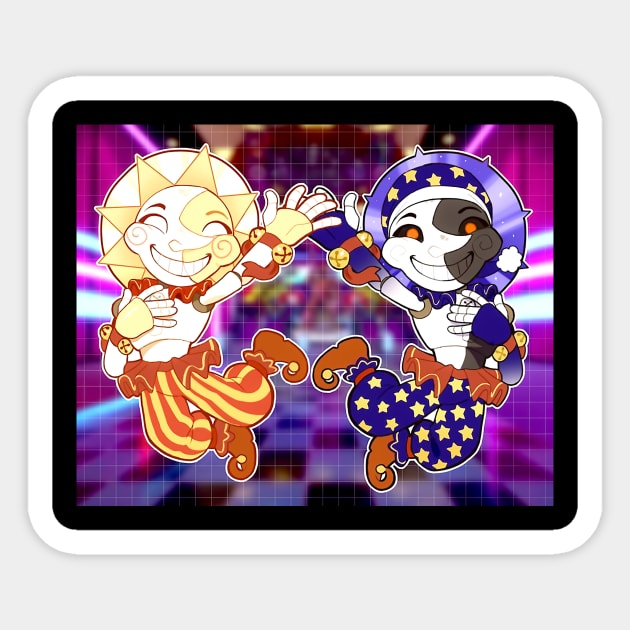 fnaf security breach Fright - Fnaf Security Breach - Sticker | TeePublic