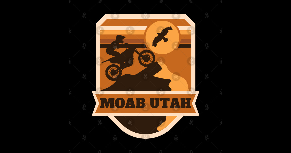 Moab Utah - Moab - Sticker | TeePublic