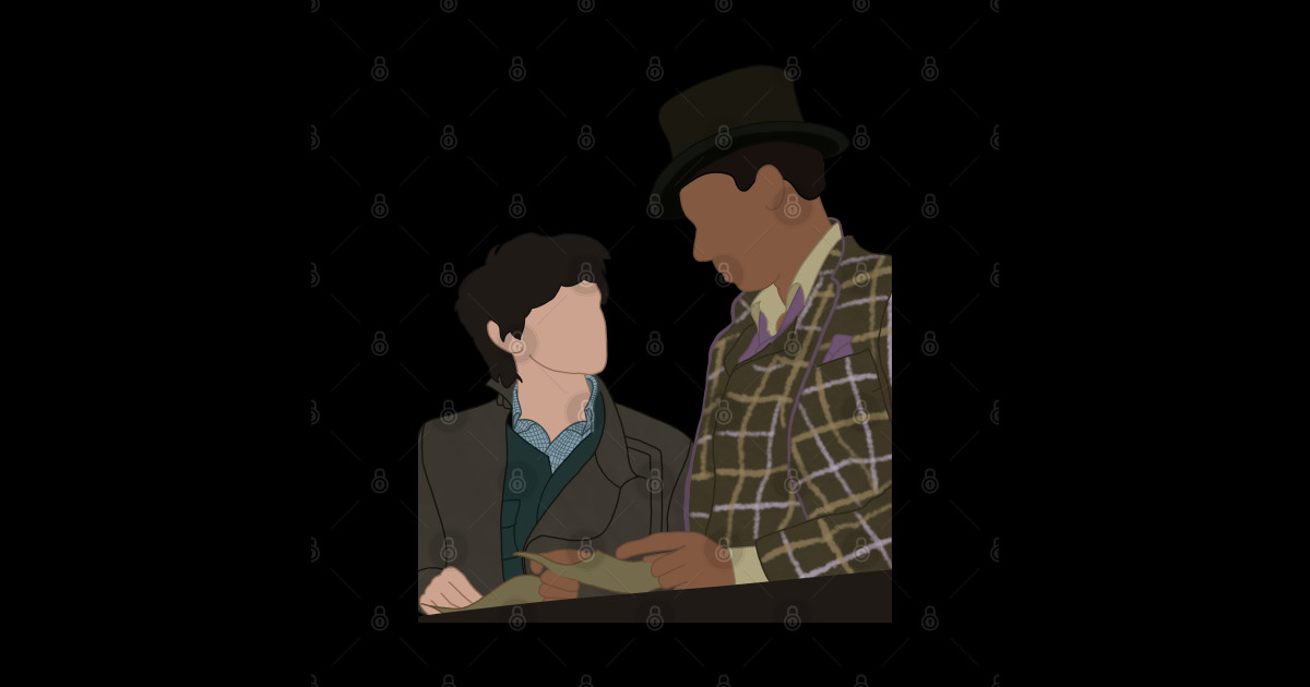 Wesper (Wylan & Jesper) - Shadow And Bone - Sticker | TeePublic