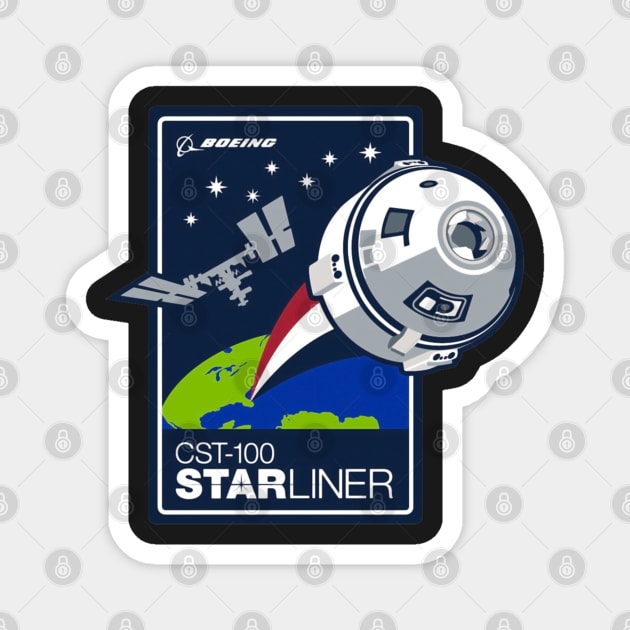 Nasa Boeing CST-100 Starliner Logo - Nasa Boeing Cst 100 Starliner ...