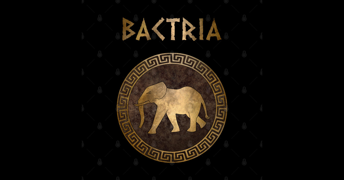 Bactria Ancient Indo-Greek Kingdom Symbol - Bactria - Posters and Art ...