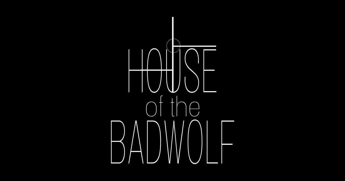House of the Badwolf Logo - Bk Badwolf - Sticker | TeePublic