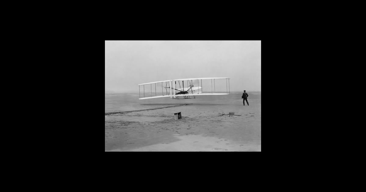 Wright Brothers First Flight - Aviation - T-Shirt | TeePublic