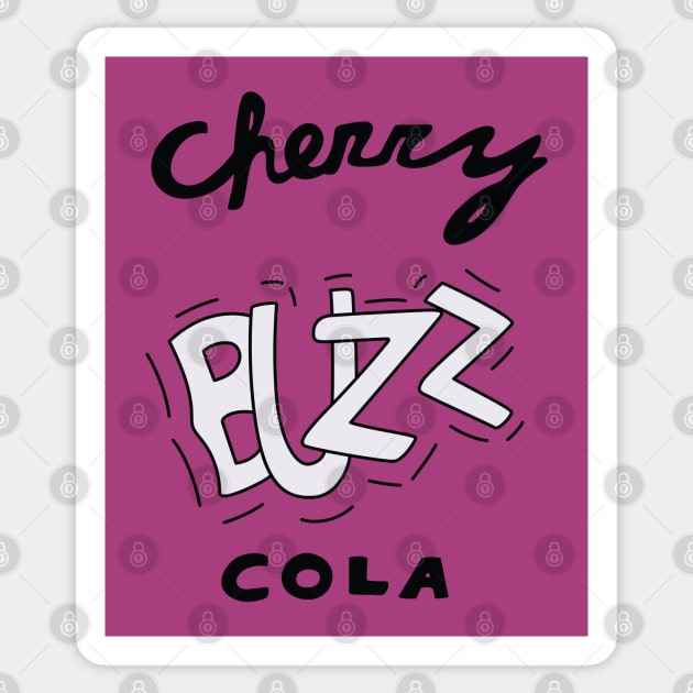 Buzz Cherry Cola - Simpsons - Sticker | TeePublic