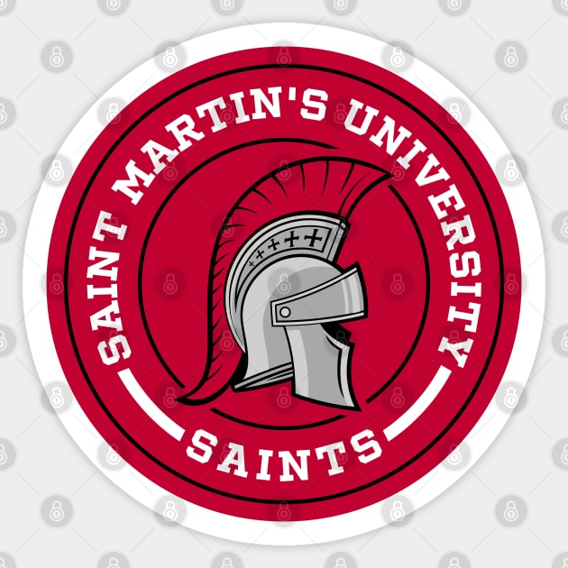 SMU - Circle - College - Sticker | TeePublic