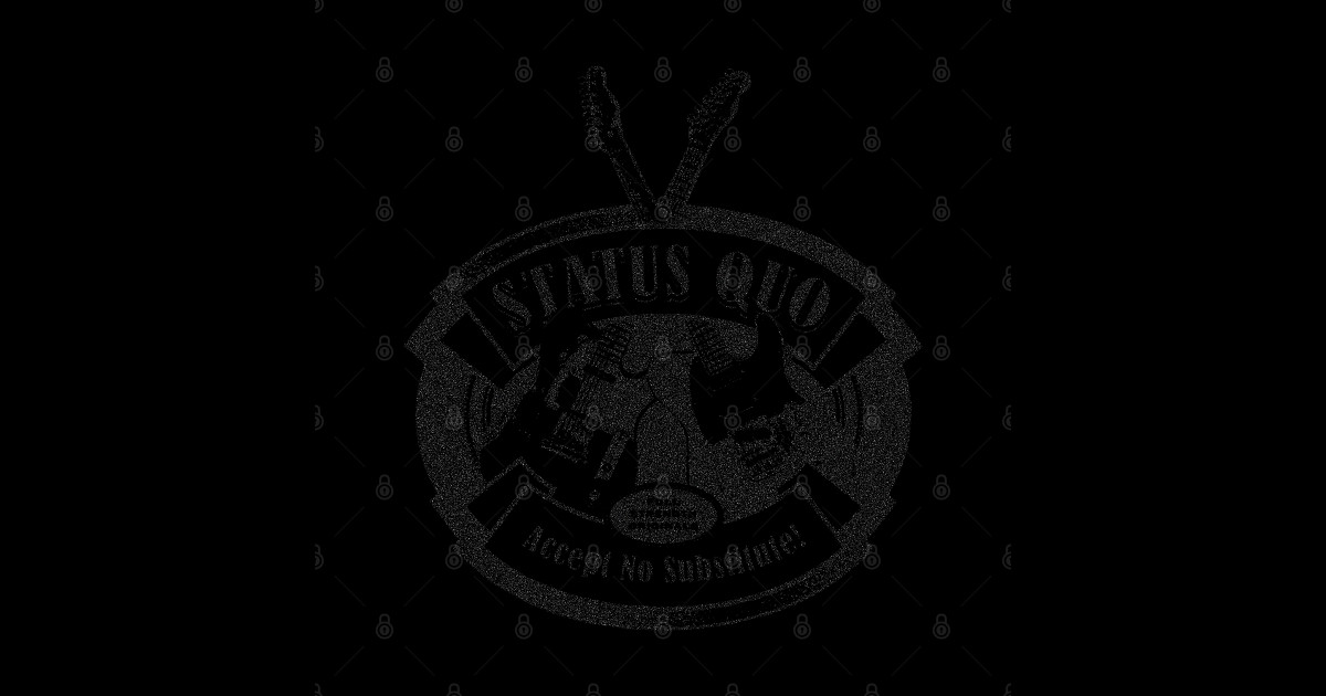 Status Quo Duo Guitar Vintage - Status Quo - Sticker | TeePublic