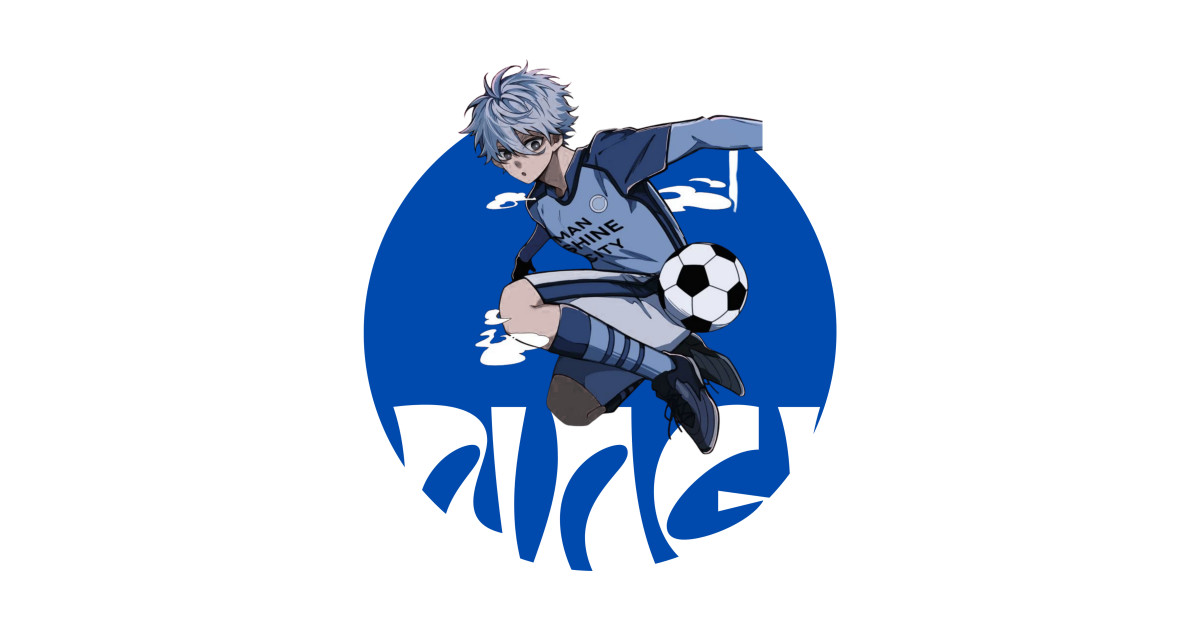 seishirou Nagi cool design from anime blue lock - Blue Lock - T-Shirt ...