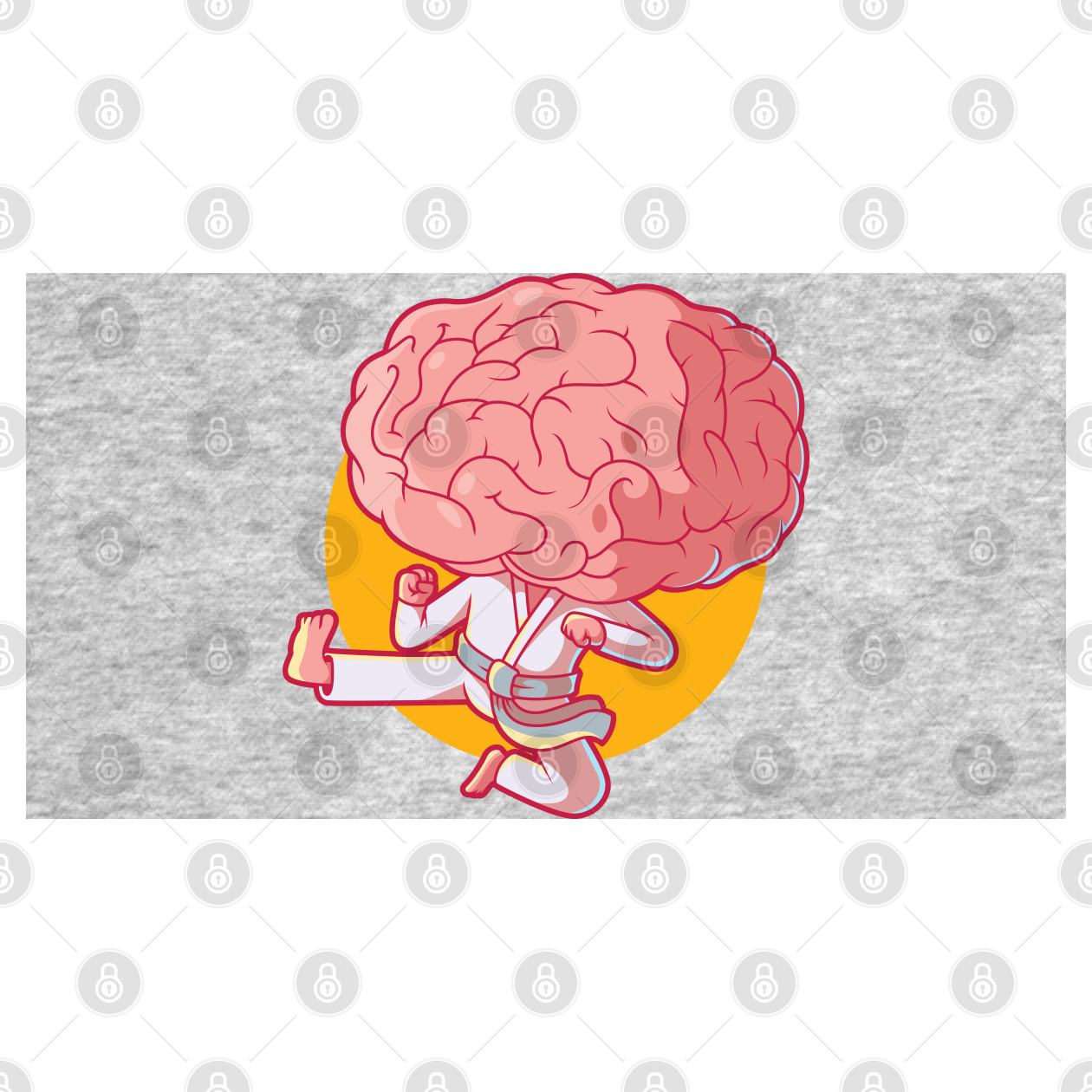 Karate Brain - Inspiration - T-Shirt | TeePublic