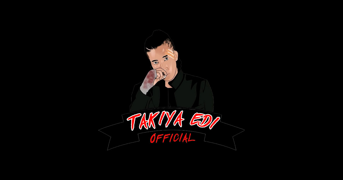 Takiya Edi Official - Japanese Characters - Sticker | TeePublic