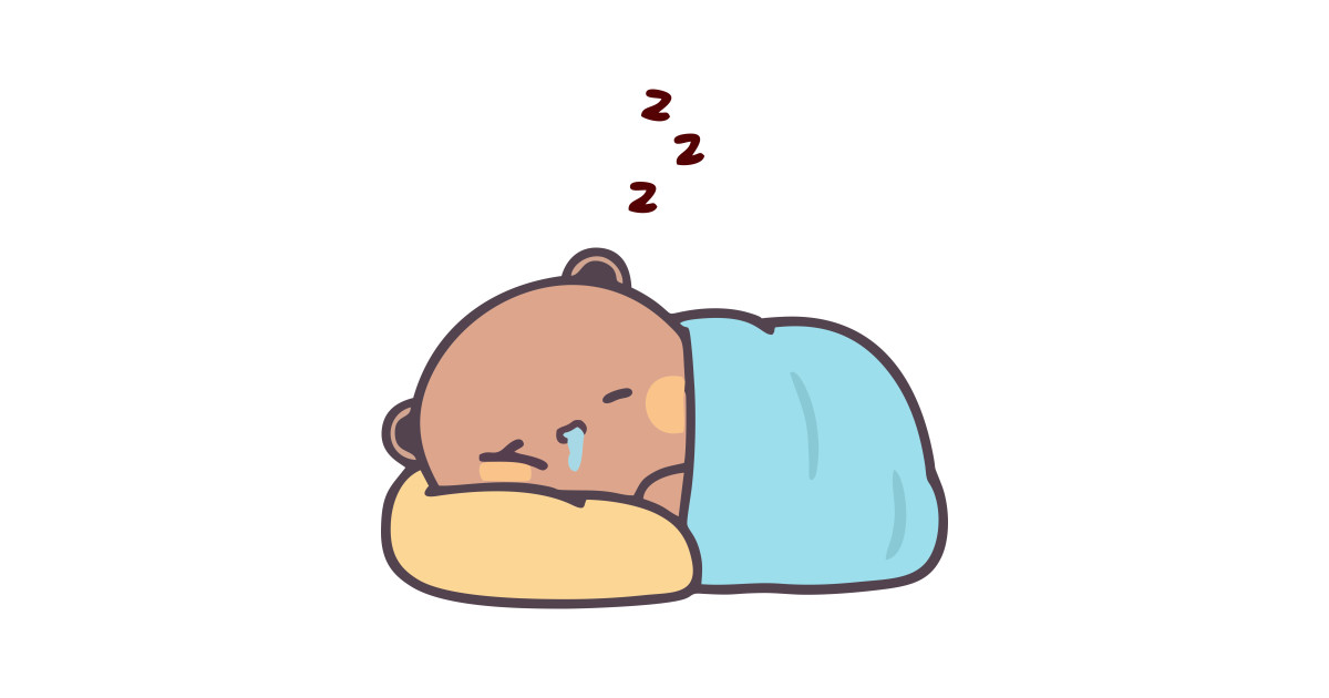 Pentol Sleep Cute Bubududu Panda Emote - Cute Animals - T-Shirt | TeePublic