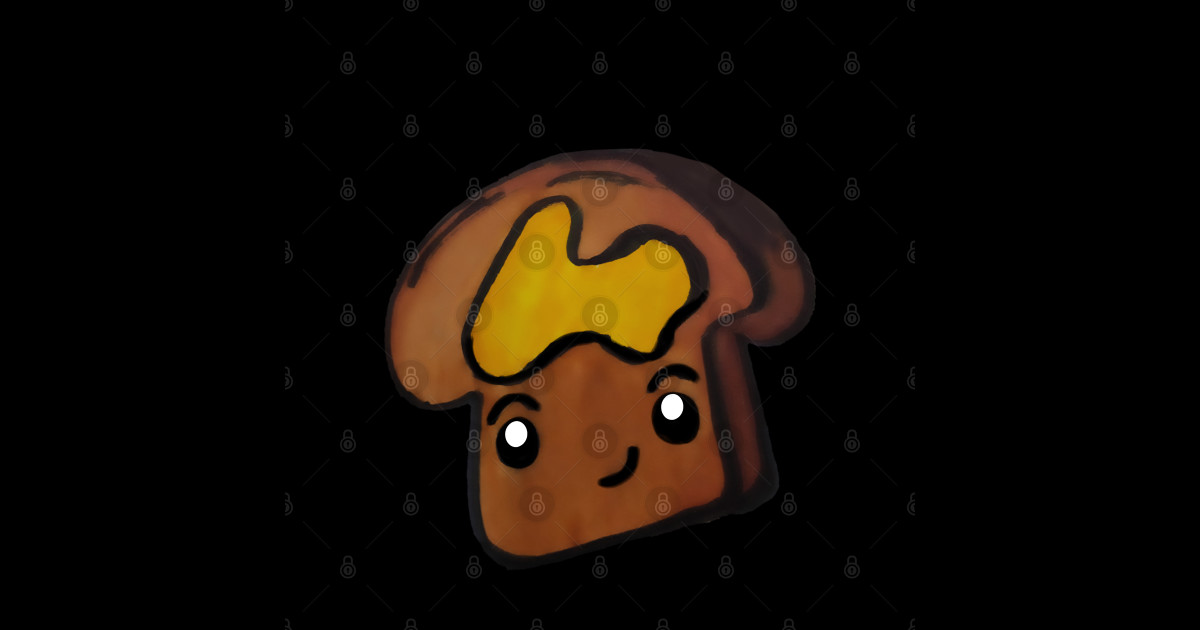 Toasty! - Cartoon - Sticker | TeePublic