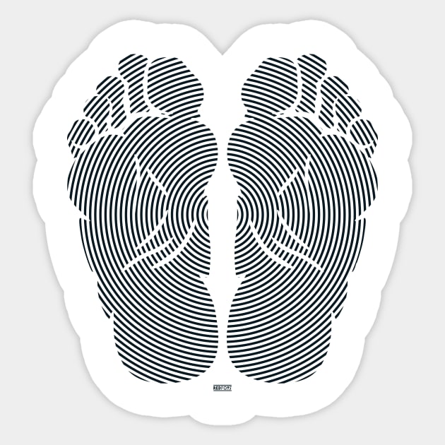 Hypnotizing Feet - Feet - Sticker | TeePublic
