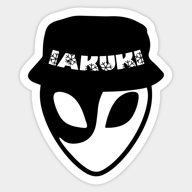 Alien Yin Yang - Aliens Space Ufo Sci Fi Yin Yang - Sticker | TeePublic