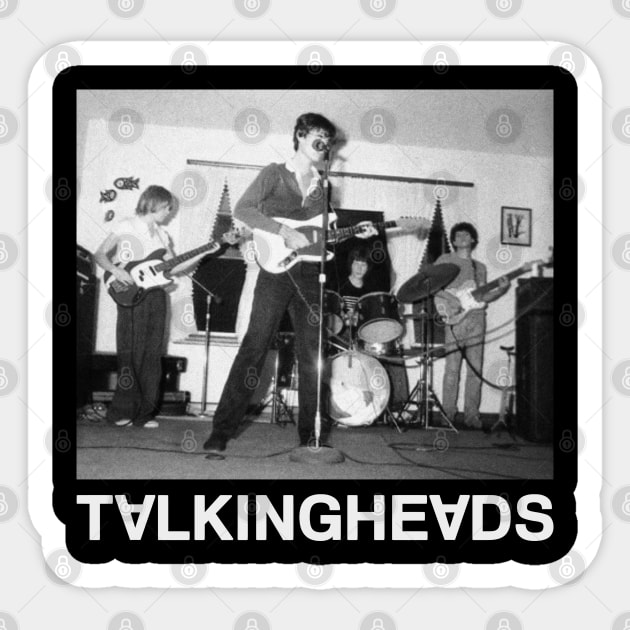 Vintage Talking Heads - Talking Heads - Sticker | TeePublic