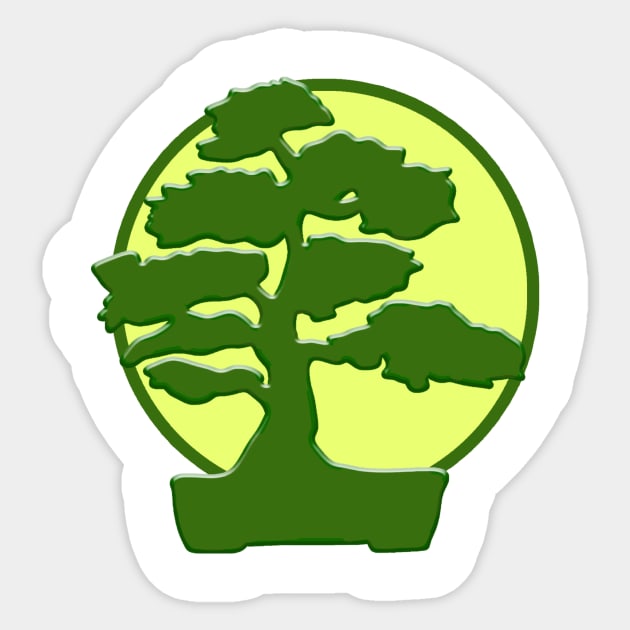 Bonsai Tree - Bonsai - Sticker | TeePublic