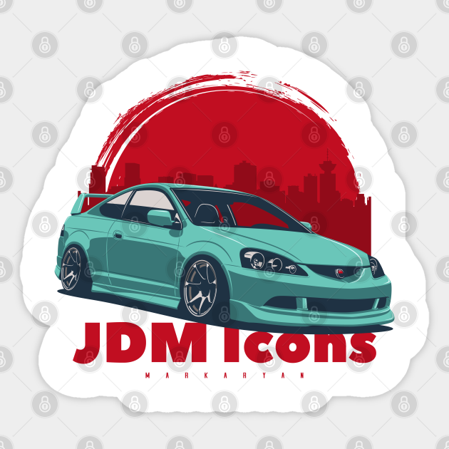 JDM Icon - Integra - Sticker | TeePublic