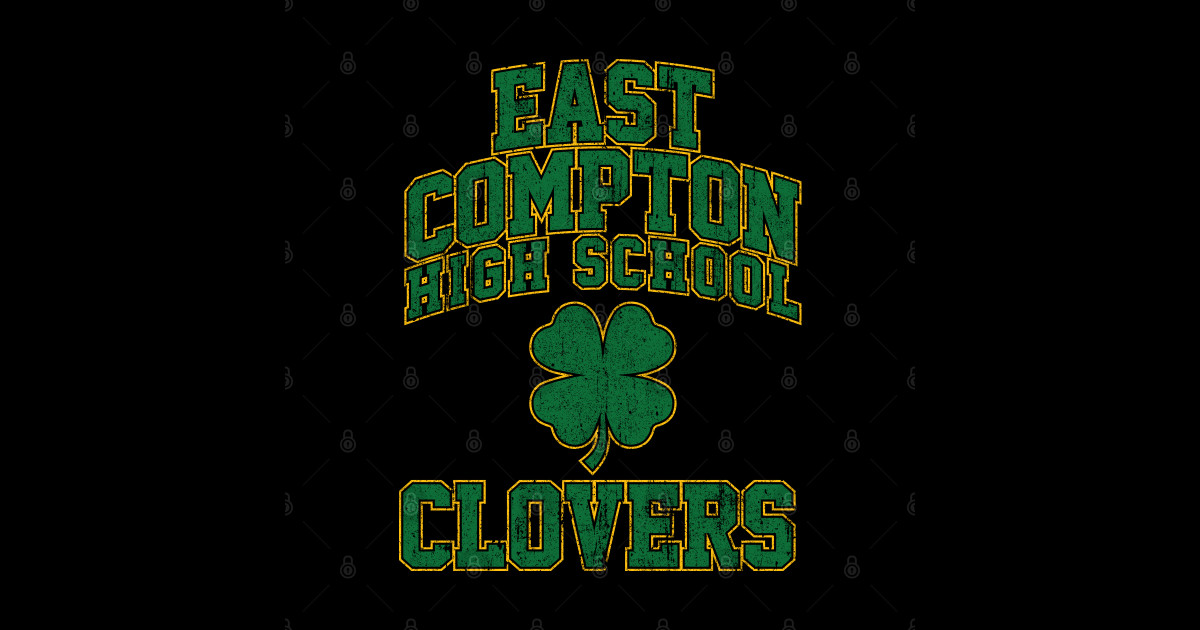 East Compton High School Clovers (Variant) - Bring It On - Sticker ...