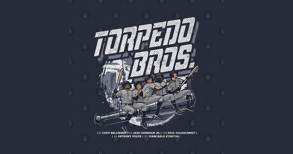Giancarlo-Stanton New York Y Torpedo Bros - Baseball - T-Shirt | TeePublic